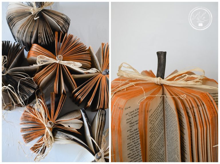 Book Pumpkin- A craft tutorial - photolilo.com