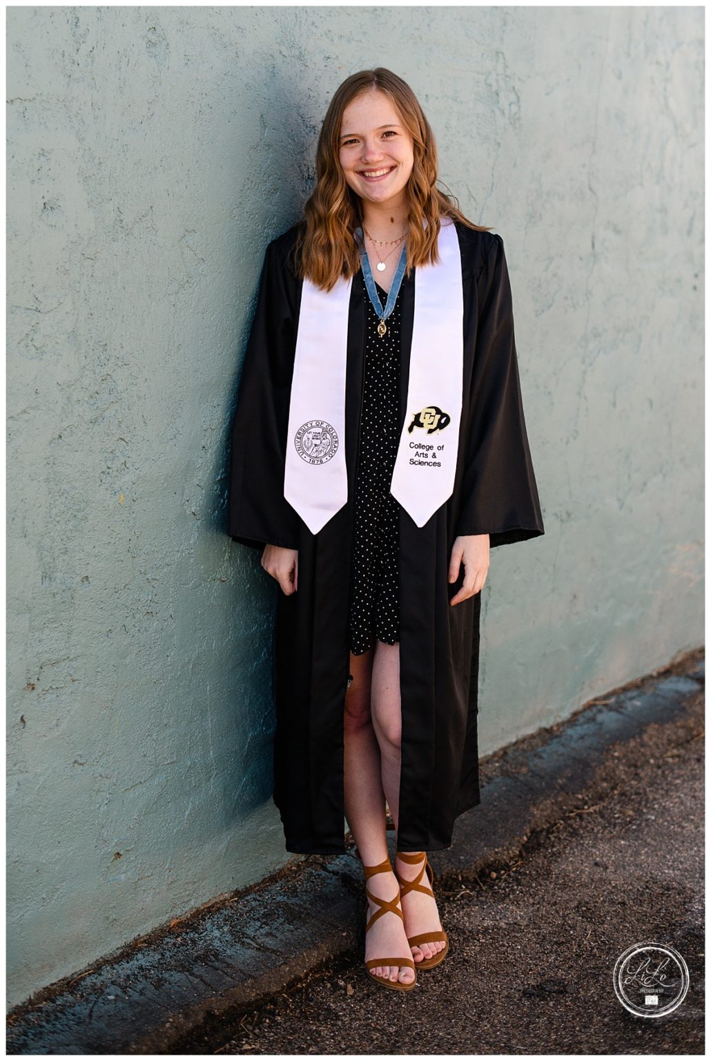 Emma- CU Graduation Cap and Gown - photolilo.com
